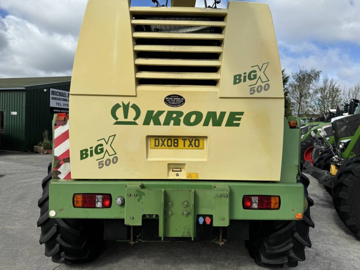 Used Krone Big X 500 4WD Forage Harvester For Sale | Michael Burdge